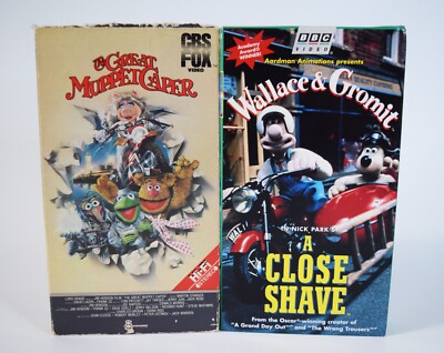 2 Family Comedy VHS, The Great Muppet Caper VHS (1984), Wallace ...