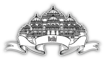 Delhi India Travel Car Bumper Sticker Decal - ''SIZES'' | eBay