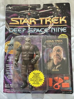 Vtg New Star Trek Deep Space Nine Action Figure Morn 1993 Playmates ...