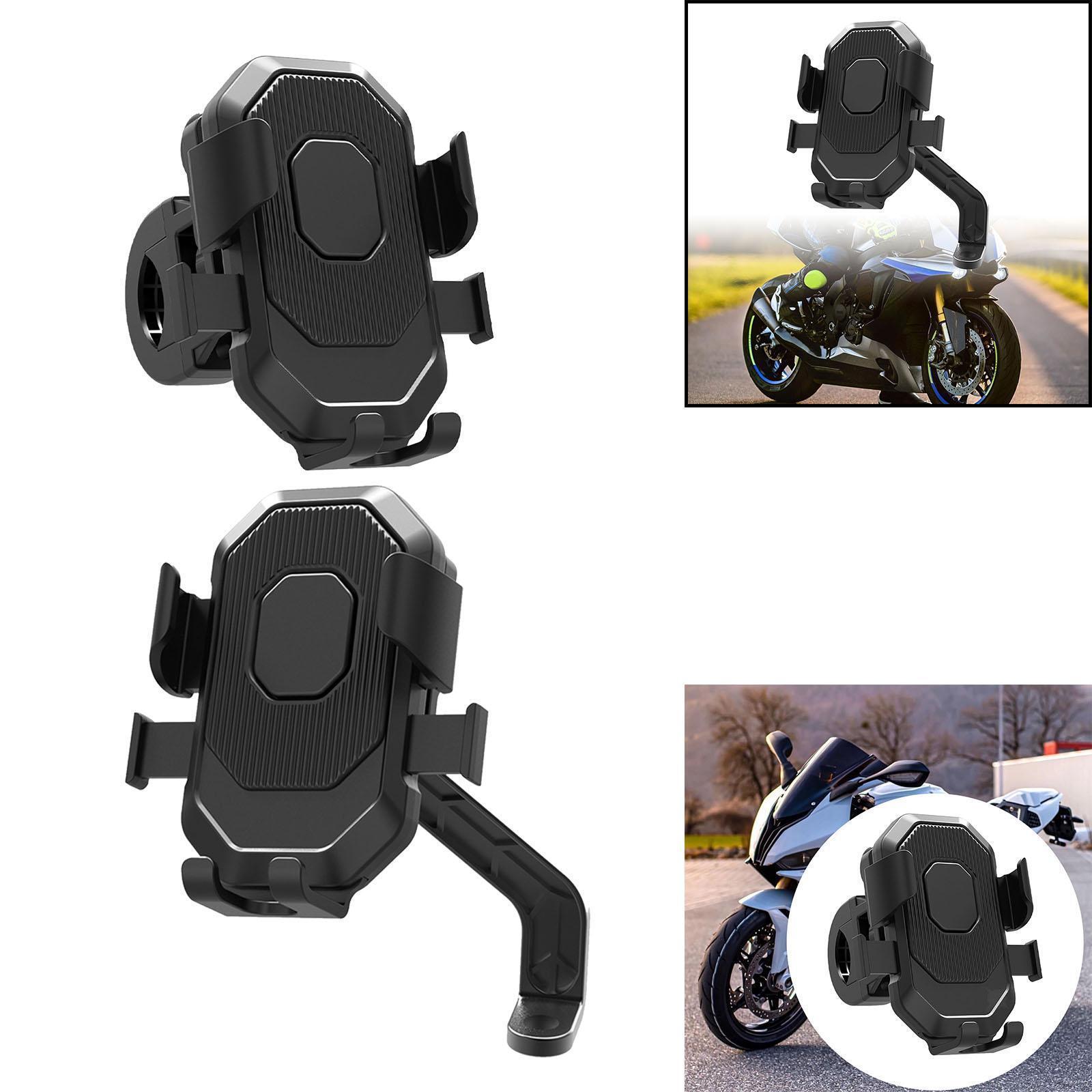 Generic Motorcycle Bike Mobile Phone Holder Versatile Stylish 360 ...