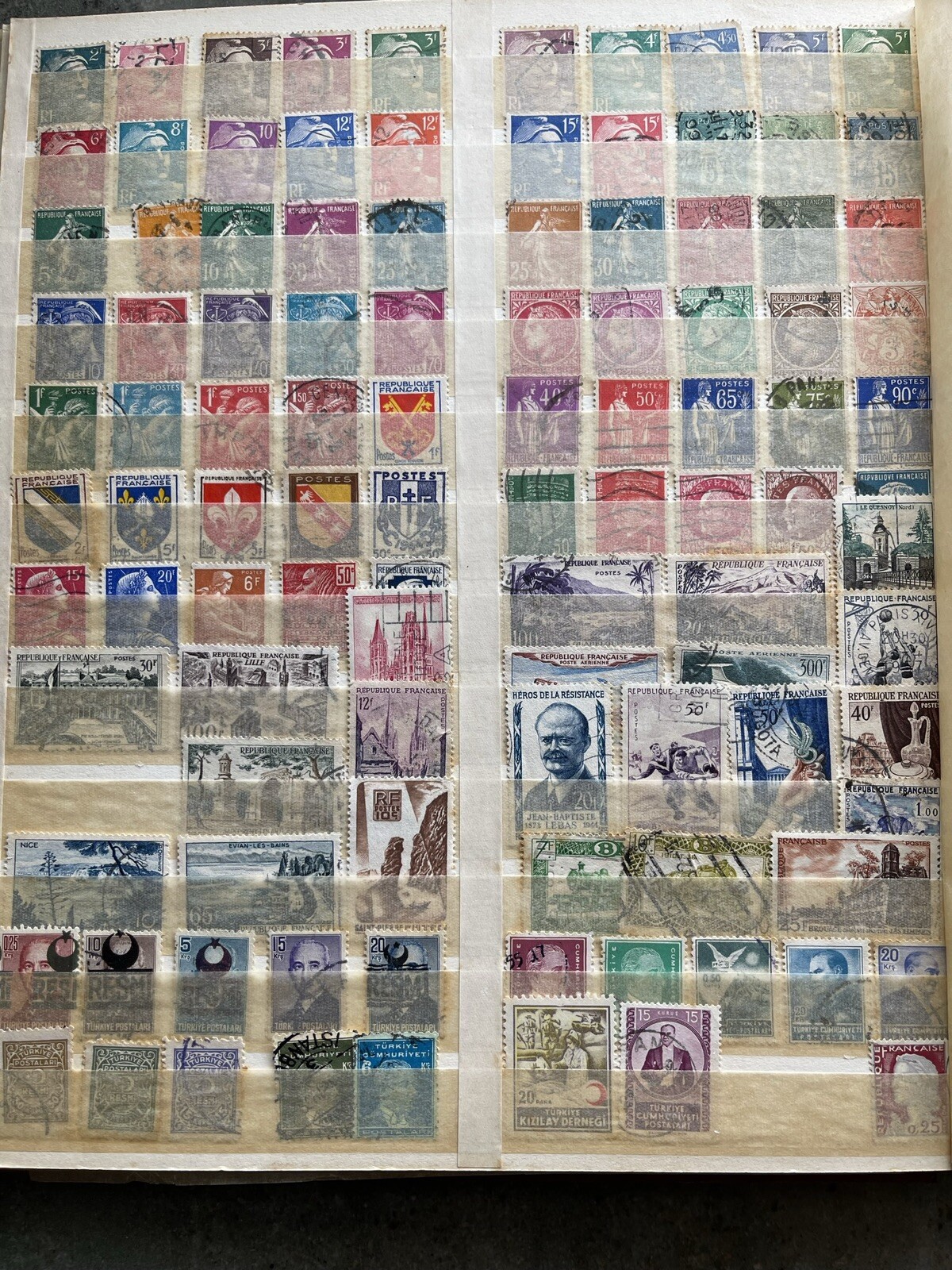 Vintage Worldwide Stamp Collection Organized In Schaubek Album. 20 Full ...