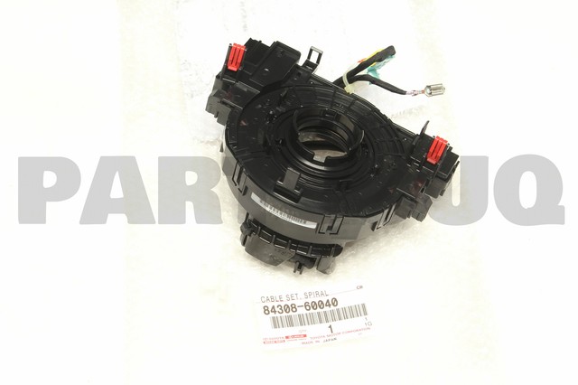 84308-60040 Toyota Cable set spiral 8430860040 Genuine OEM Part for ...