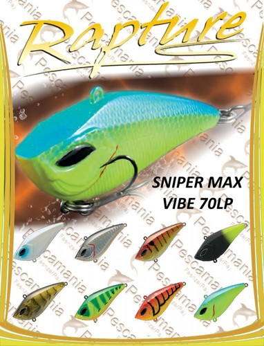 artificiel spinning Rapture crankbait SNIPER MAX VIBE 70LP 70mm/17.3g ...