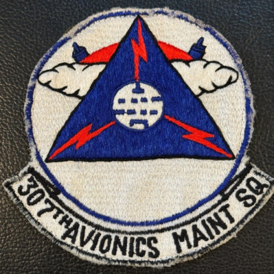 Vintage 307th Avionics (Aircraft) Maintenance Squadron Patch - Thailand USAF | eBay