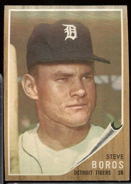 1962 Topps - #62 Steve Boros for sale online | eBay