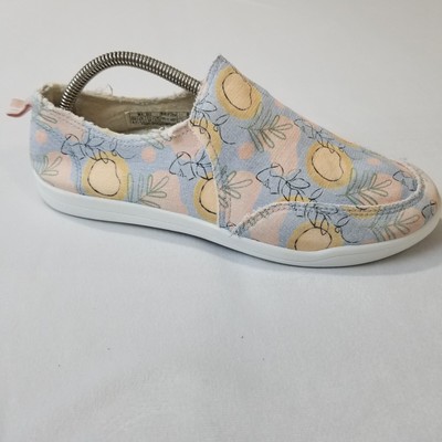 Vionic Beach Malibu Sneakers 8.5 Slip On Canvas Terrycloth Loafer Beach ...