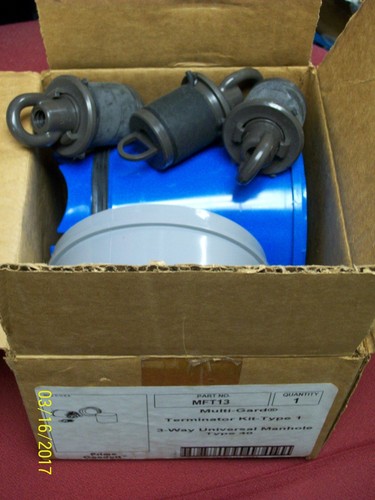 NEW PRIME CONDUIT MFT13 MULTI-GARD TERMINATOR KIT 3-WAY UNIVERSAL ...