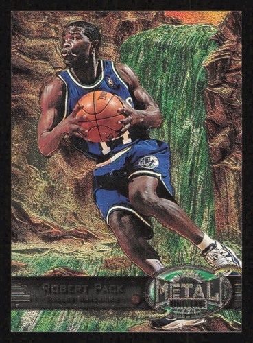 1997 Metal Universe ROBERT PACK Basketball card #91 DALLAS MAVERICKS ...