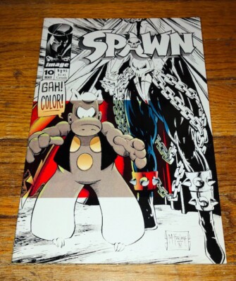 1993 Spawn Number 10 Image Comic Book Cerebus Appearance Case Fresh ...