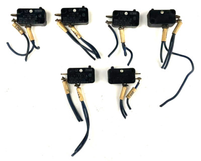 Lot of 6 Omron V-15-1A Micro Switch | eBay