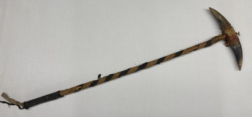 Rare Antique Native American Sioux Indian 2-Horn Dance Wand Circa 1870 ...