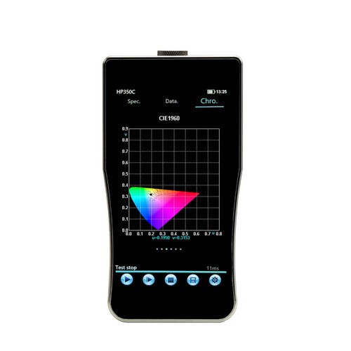 HP350C 380-780nm Spectral Irradiance Colorimeter Optical Handheld ...