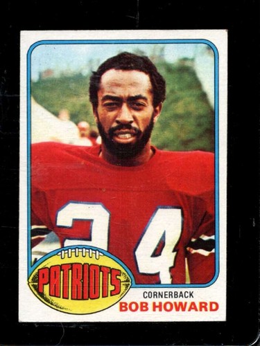1976 TOPPS #402 BOB HOWARD EX PATRIOTS *X88757 | eBay
