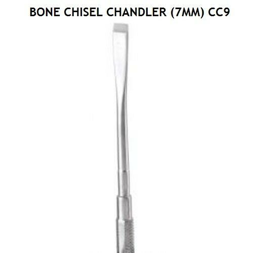 DENTAL INSTRUMENT ORAL SURGERY BONE CHISEL CHANDLER (7mm) CC9 Stainless ...