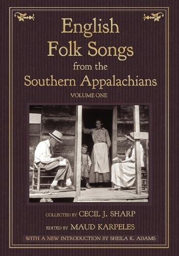 Cecil J Sharp English Folk Songs from the Southern Appal (Paperback ...