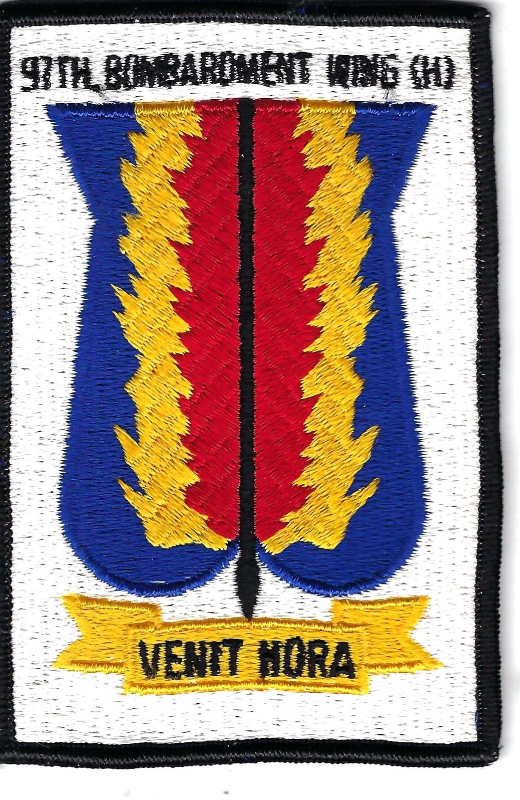 PATCH USAF 97TH BOMB WING HEAVY 5" BIGGS AFB BS-23 | eBay