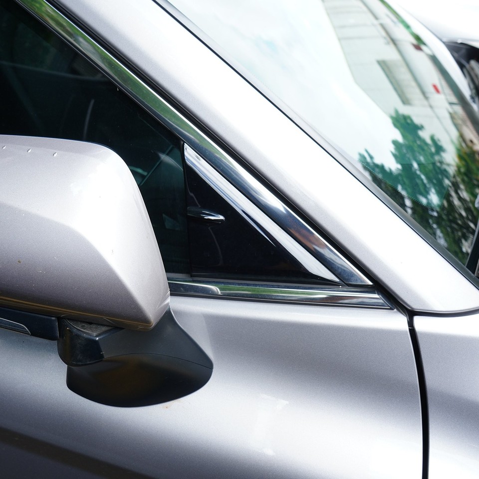 Carbon Fiber Front A Pillar Triangle Panel Cover Trim For Toyota Camry ...