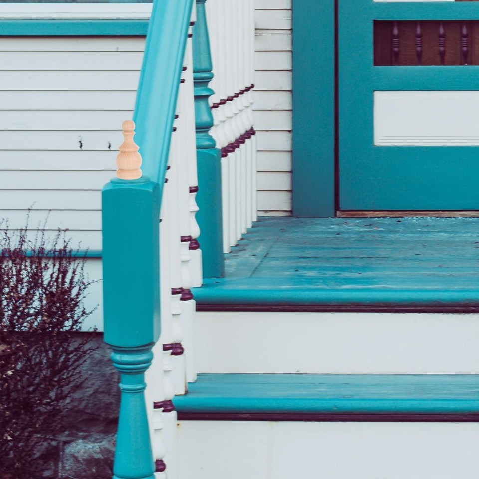 Unfinished Craft Sticks Staircase Decorative Finials for Bed Post ...