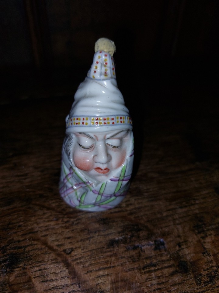 Antique Royal Worcester Candle Snuffer Rare Example Mr Cordle Puce Mark ...