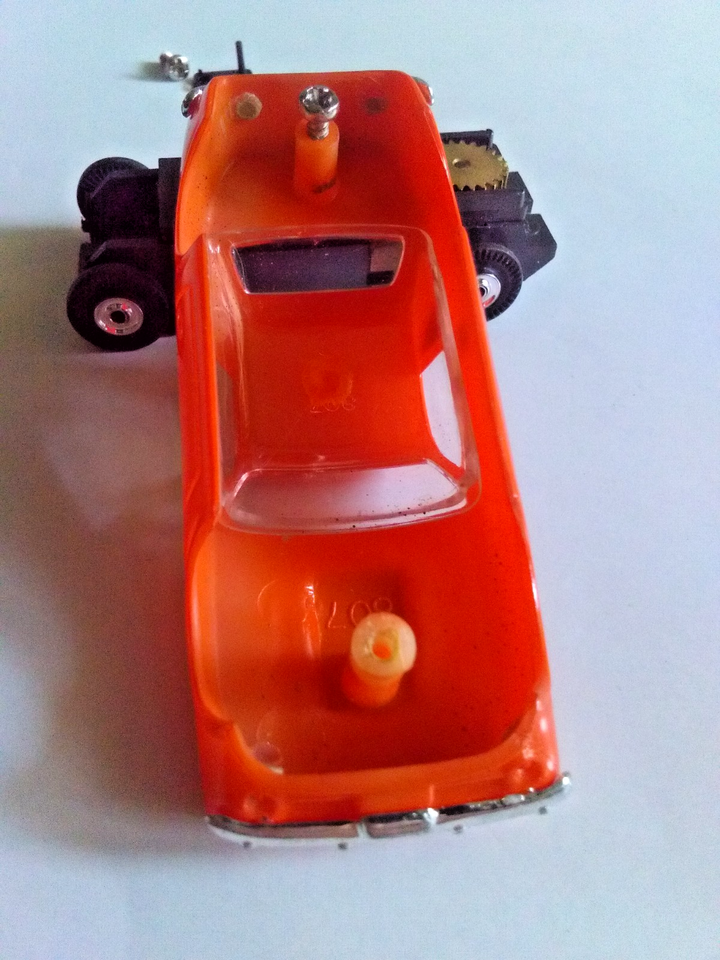 JOHNNY LIGHTNING HO SLOT CAR BODY '70 DODGE CHALLENGER AURORA T-JET ...