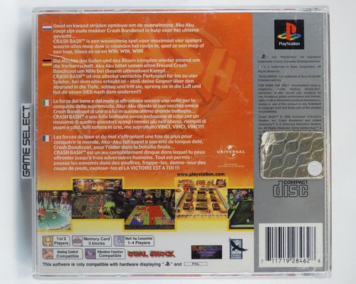Crash Bash Bandicoot Playstation 1 2 3 One PS1 PS2 PS3 PAL Original ...
