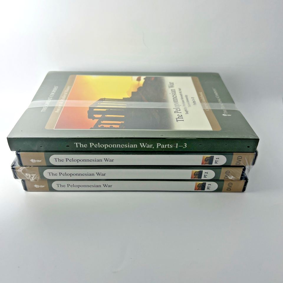 The Great Courses The Peloponnesian War DVD Set & Course Guidebook | eBay