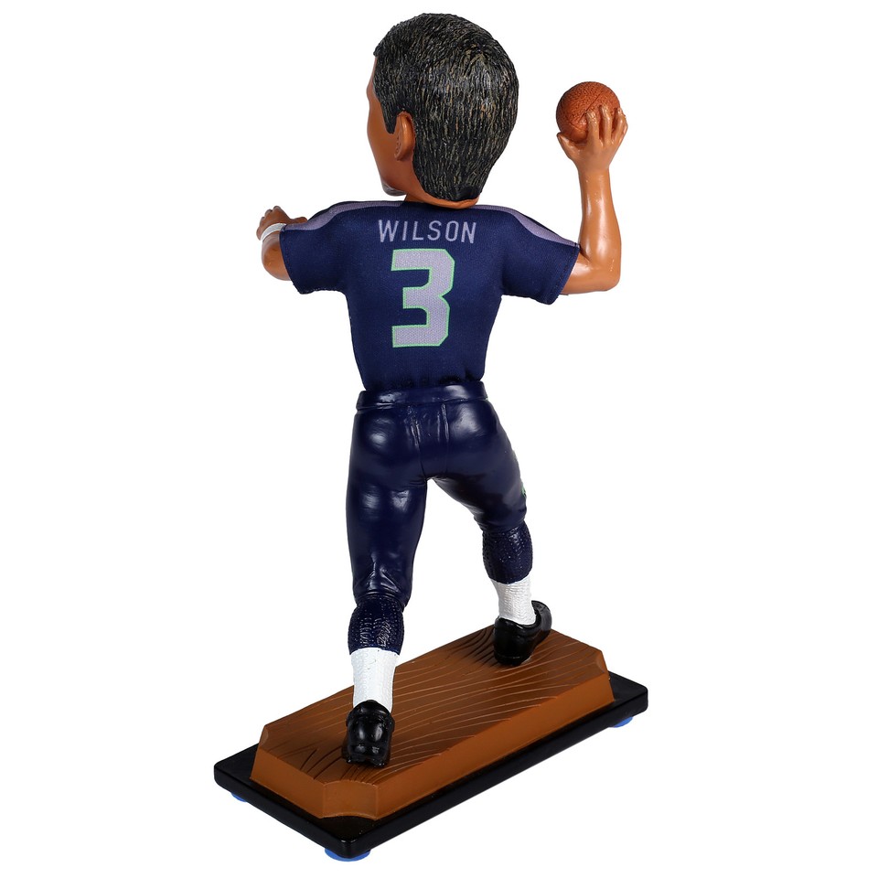 Seattle Seahawks Russell Wilson #3 Real Bobblehead, 10" | eBay