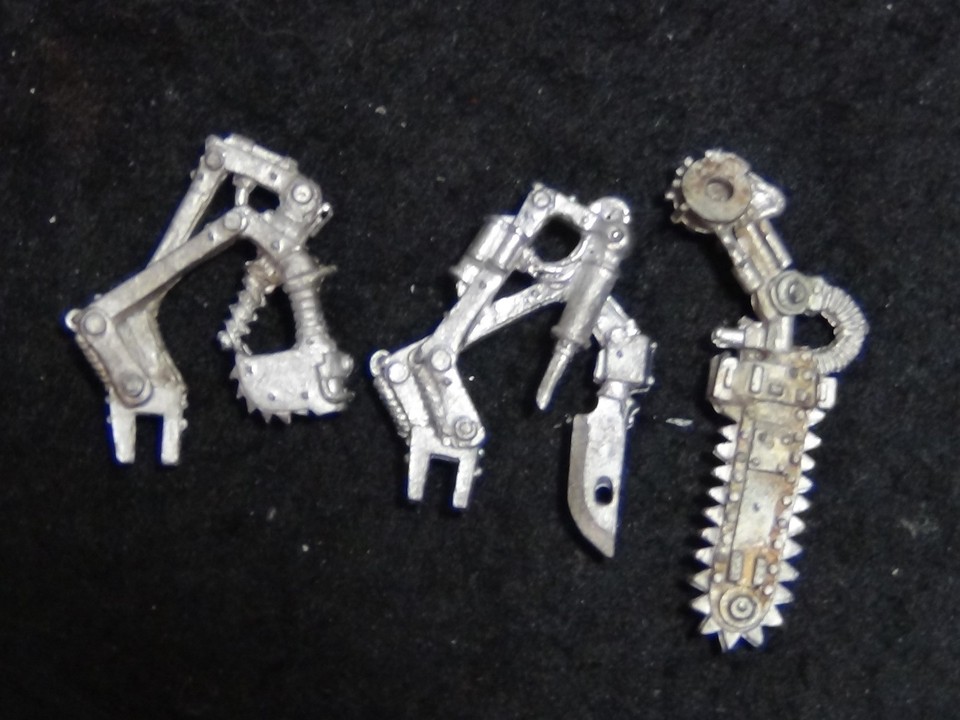Warhammer 40K Bits Fabius Bile backpack attachments, Necromunda Pit ...