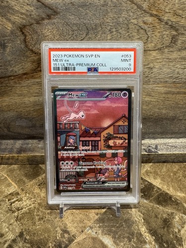 PSA 9 MINT Mew Ex SVP053 ALTERNATE ART 151 UPC PROMO Pokemon | eBay