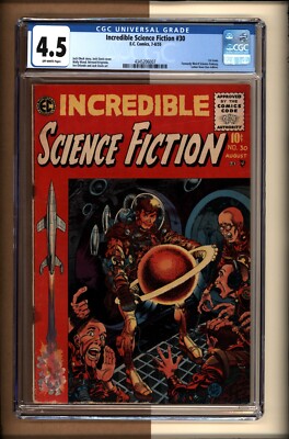 Incredible Science Fiction #30 CGC 4.5 EC Comics 1955 1st issue ISF ...