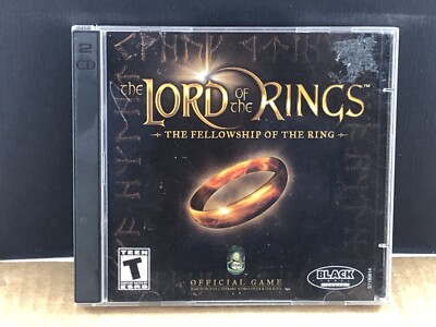 Lord Of The Rings, Fellowship Of The Ring, PC Game MULTIPLE CD'S SHIP ...