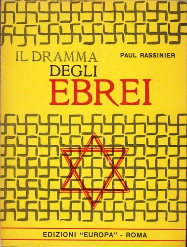 Rassinier, Paul - IL DRAMMA DEGLI EBREI - Europa 1967 | eBay