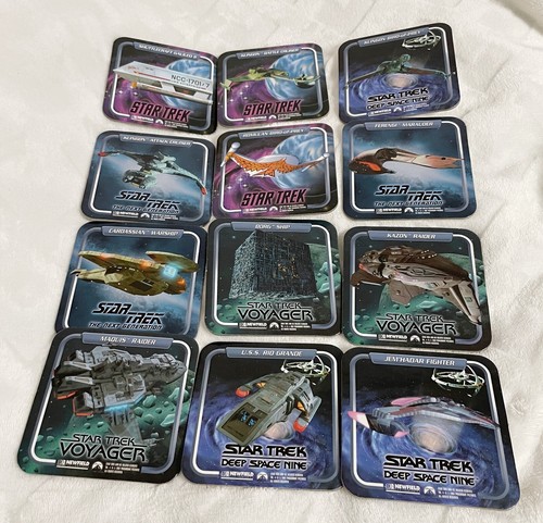 Star Trek, Voyager, Deep Space Nine, Next Generation Vehicle Coasters ...
