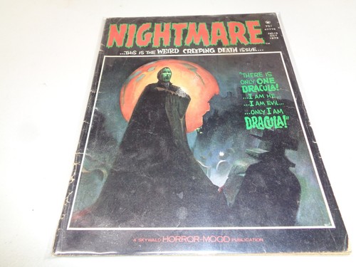 Nightmare #15 (1973, Skywald) Dracula Cover Ken Kelly Horror Magazine ...
