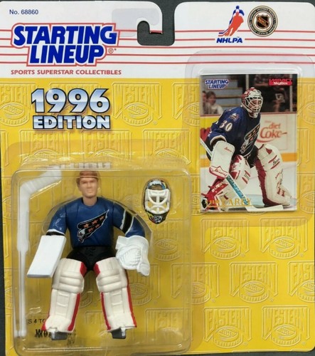 Jim Carey Washington Capitals Goalie Rookie 1996 Starting Lineup SLU ...