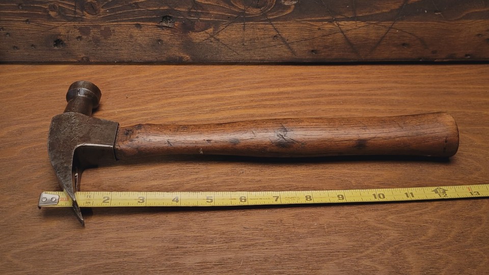 Vintage Stanley Bell Face Straight Claw Hammer - Old Tool | eBay