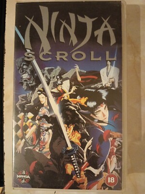 Ninja Scroll VHS [Manga Video] 1995 | eBay UK