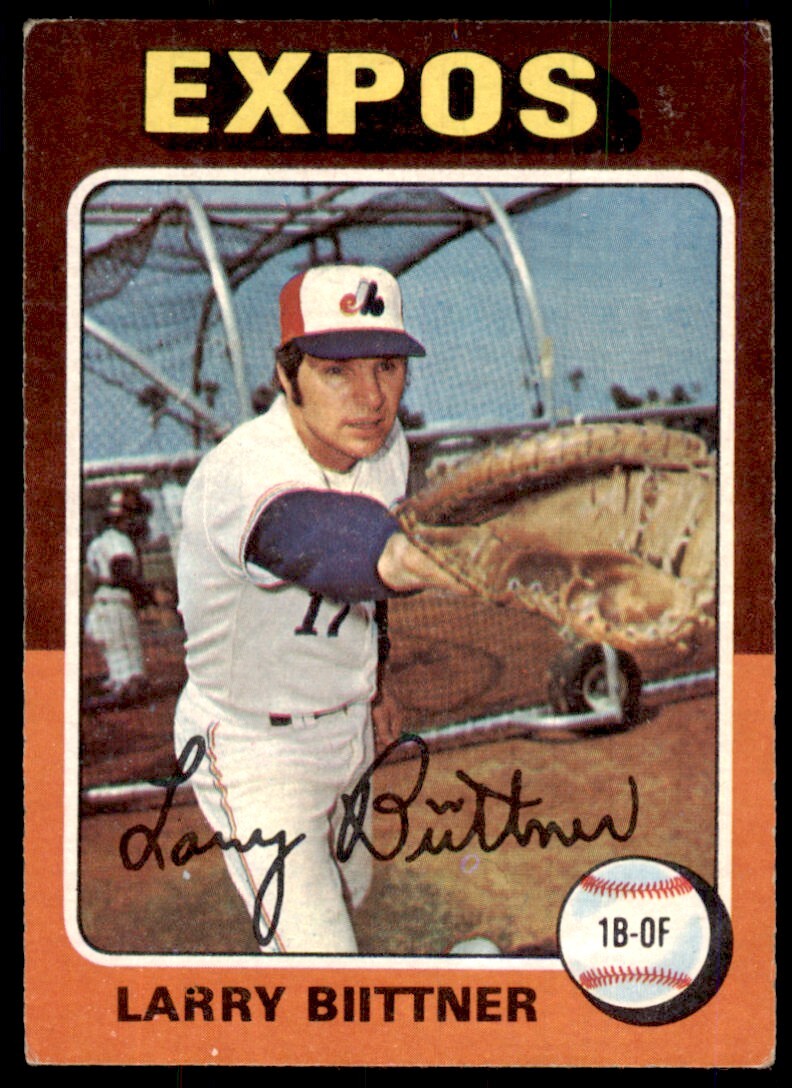 1975 TOPPS. LARRY BIITTNER 100 MONTREAL EXPOS #543 | eBay