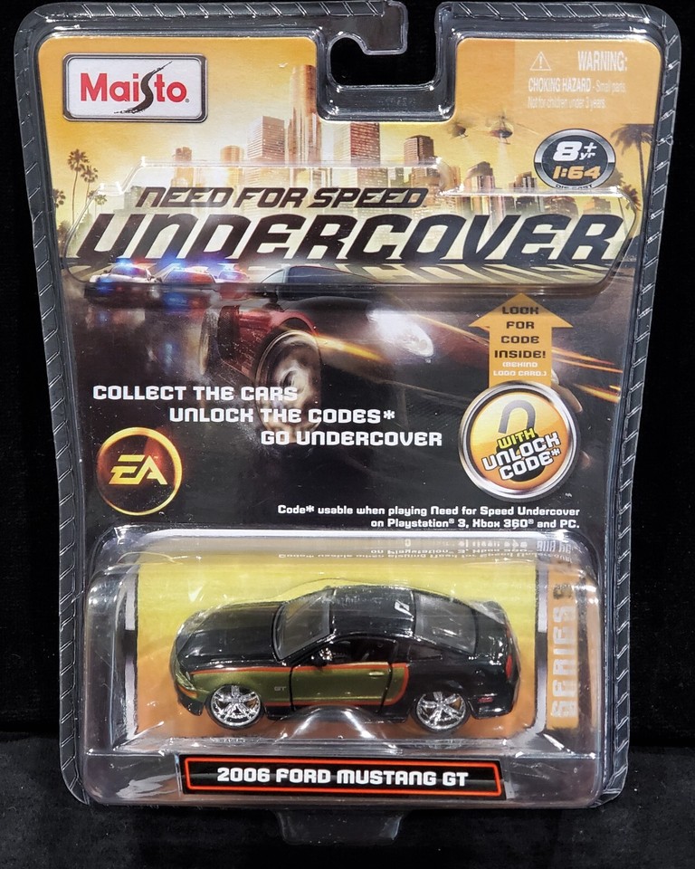 Maisto 06 2006 Ford Mustang GT Need For Speed Undercover Video Game Car ...