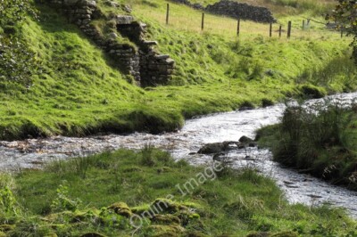 Photo 6x4 Confluence of Dob Dale Beck and Brock Clough Beck Tosside ...