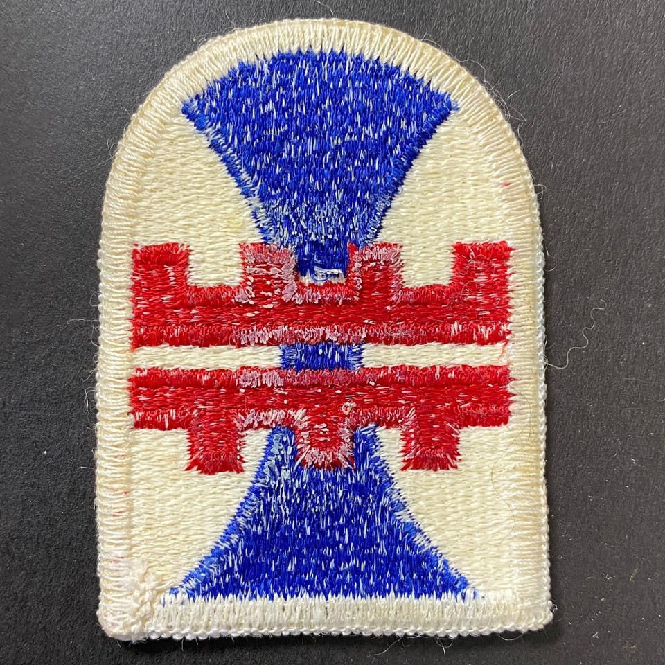 US Army 412th Engineer Brigade Patch Red Blue White Embroidered | eBay