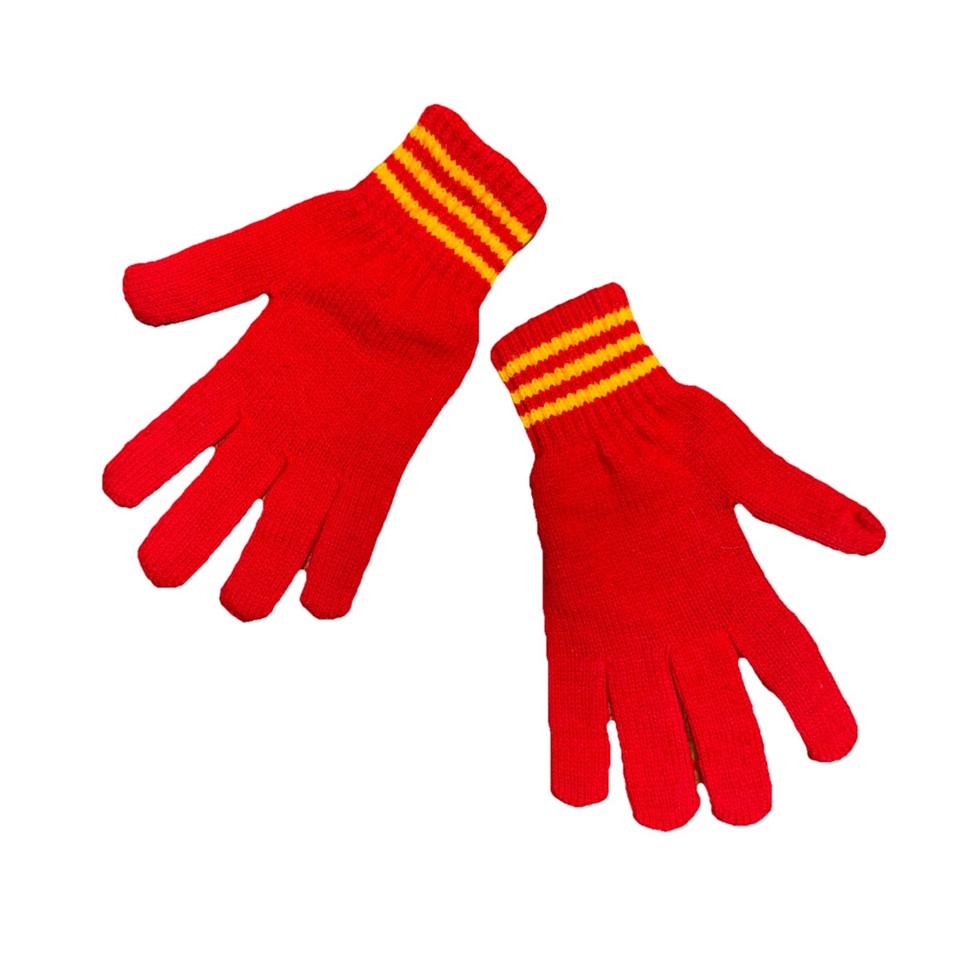 Vintage Wells Lamont Kansas City Chiefs Gloves RED USED | eBay