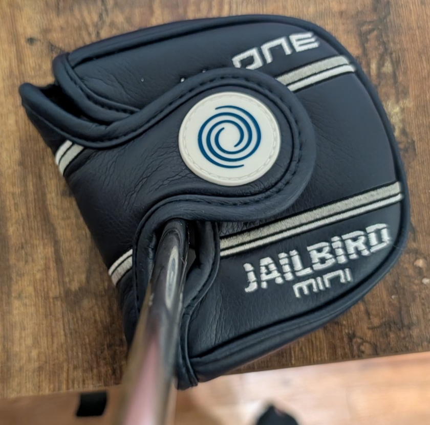 Odyssey Ai-ONE Square 2 Square 35" Jailbird Center Shaft Putter New W ...