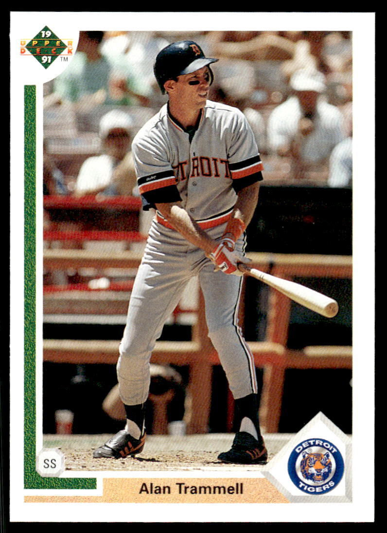1991 Upper Deck 223 Alan Trammell HOF Detroit Tigers Baseball Card | eBay
