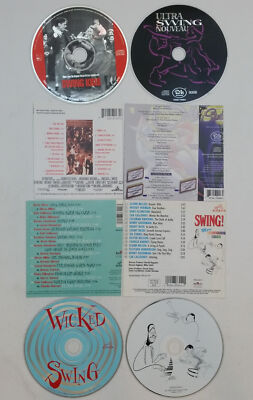SWING HITS (Lot of 4) CDs Compact Discs *Assorted Titles* incl.Swing ...