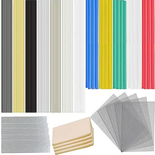 720pcs Plastic Welding Kit 106pcs Plastic Welding Rods 600pcs Plastic ...