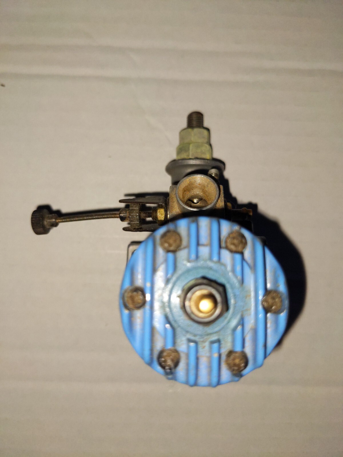 McCoy 29 blue head w/carb RC model Airplane Engine glow nitro 2 stroke ...