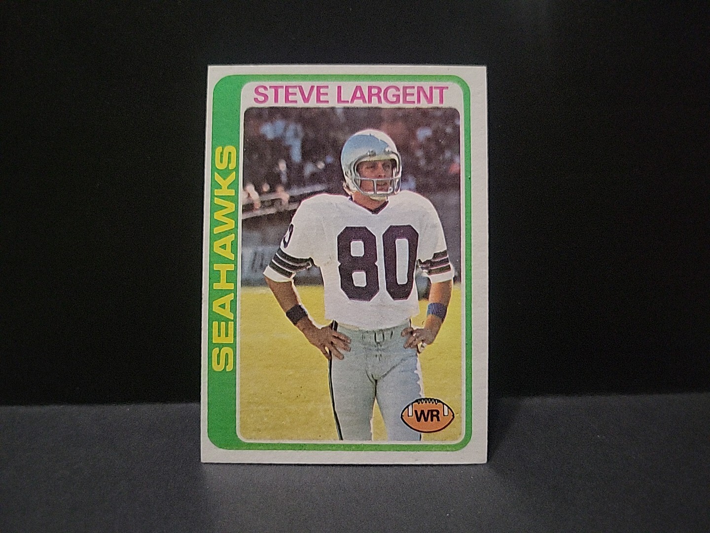 Steve Largent 1978 Topps Card #443 Seattle Seahawks HOF NM | eBay
