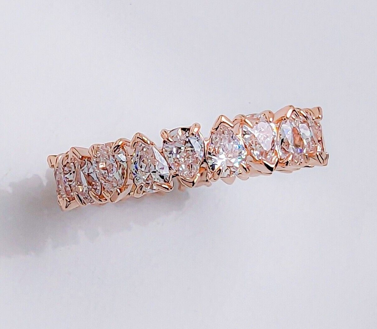 New 100% Authentic PANDORA Rose Gold Alternating Sparkling New 100% Authentic PANDORA Rose Gold Alternating Sparkling