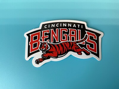 Motorcycle Sticker for Helmets or toolbox #4,405 NFL Cincinnati Bengals ...